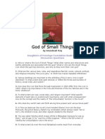 Arundhati Roy - The God of Small Things | PDF