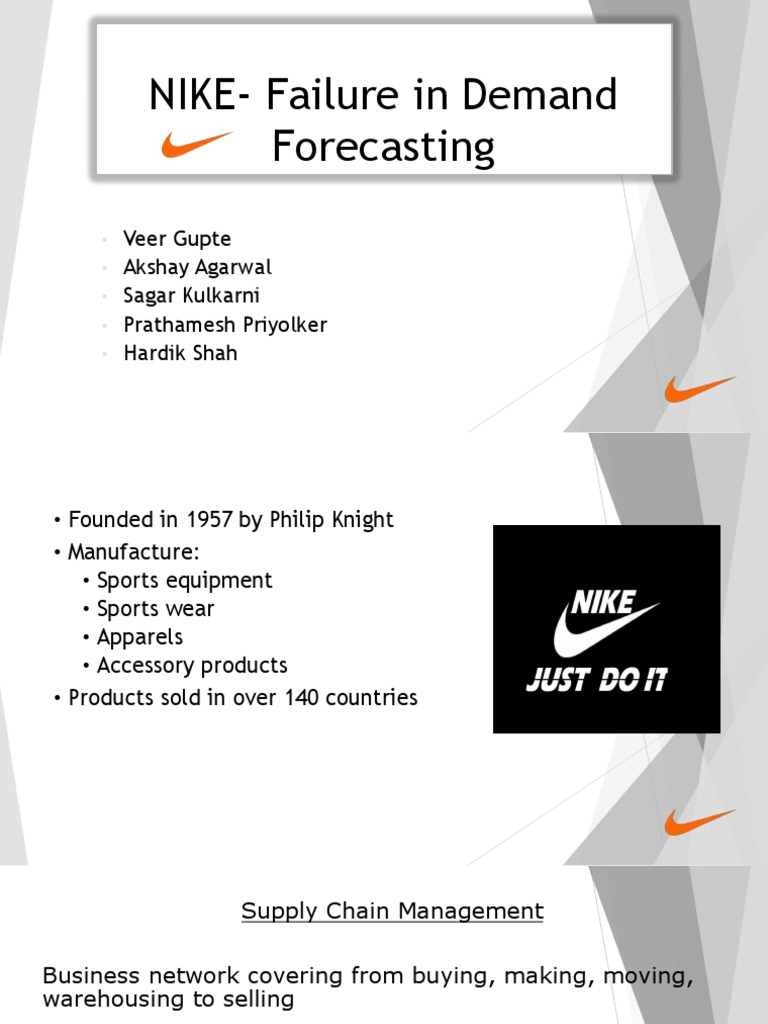 NIKE - Failure in Demand Forecasting | PDF | Microeconomics | Business ...