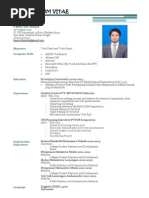 IIM A Resume Format For Freshers | PDF | Mechanical Engineering | Schools