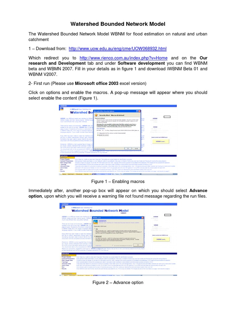 (WBNM) Watershed Bounded Network Model | PDF | Computer File ...