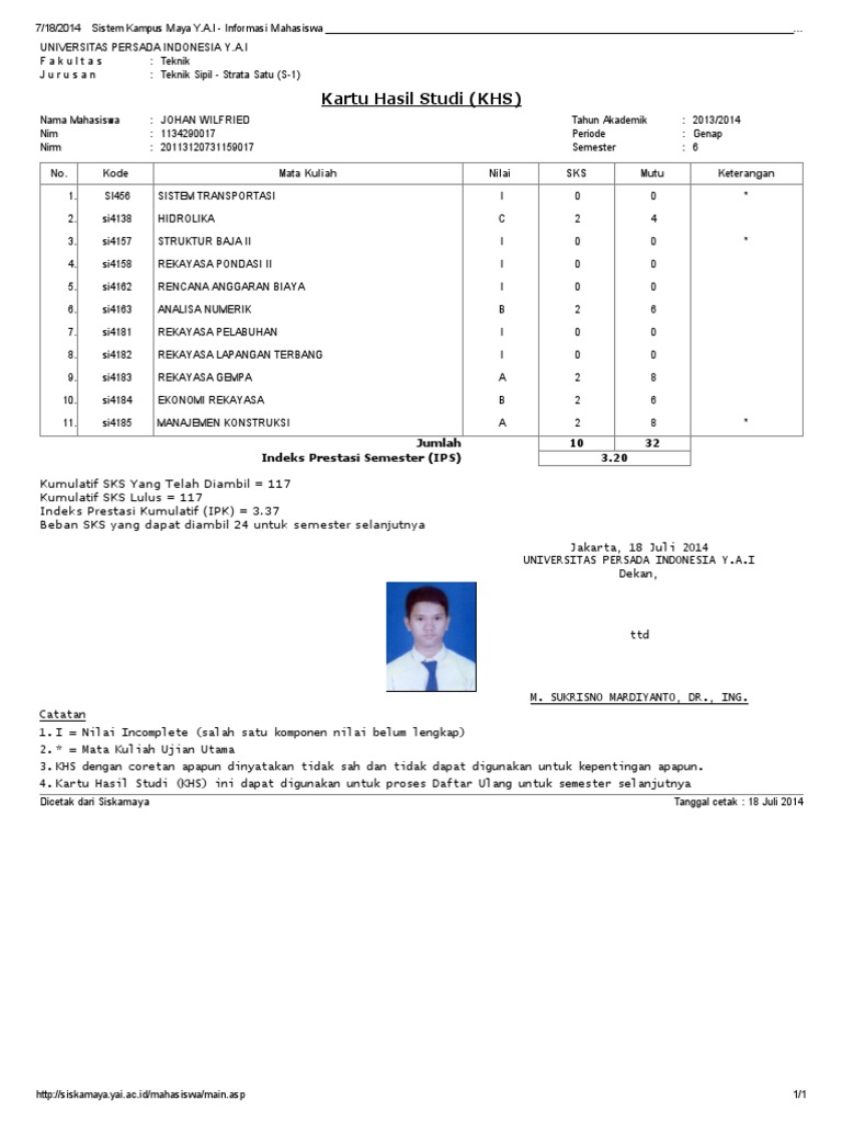 Sistem Kampus Maya Y.A | PDF | Komputer