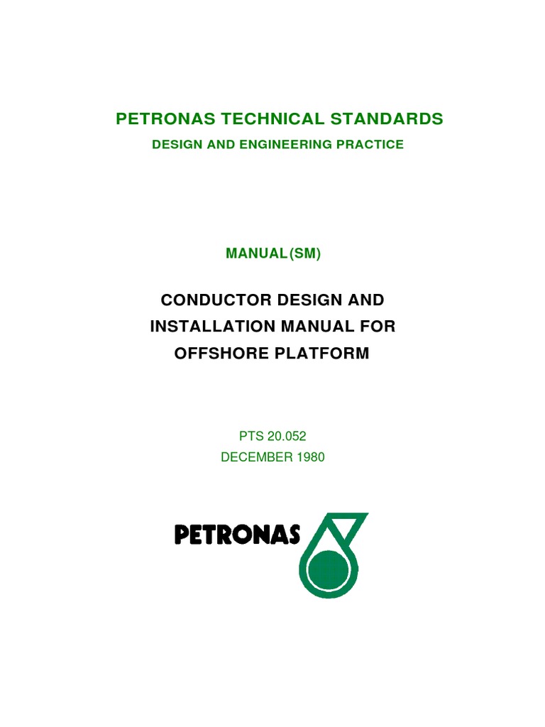 Conductor Design and Installation Maula For Offshore Platform | PDF ...