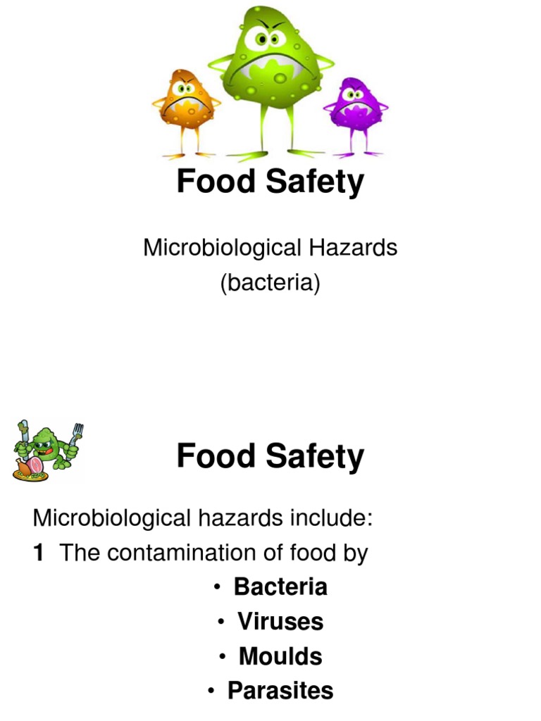 Food Safety - Bacteria | PDF | Foodborne Illness | Raw Foodism