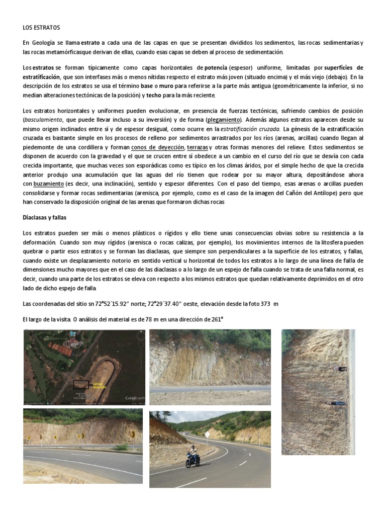 Los Estratos | PDF | Estrato | Geología
