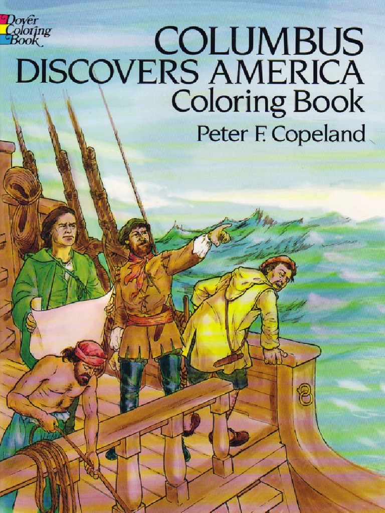 Columbus Discovers America - Dover Coloring Book | PDF