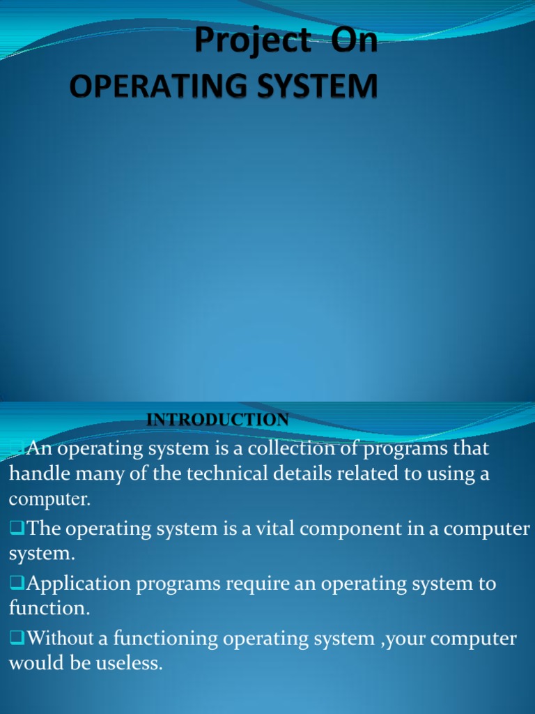 Operating Systems | PDF