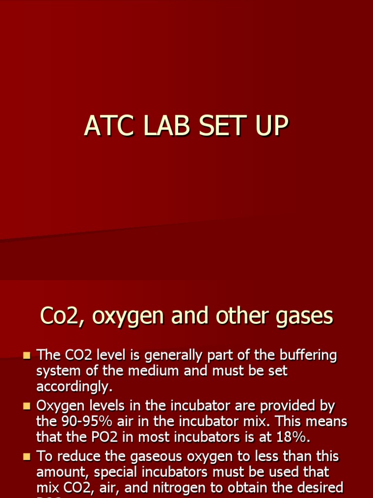 ATC Lab Set Up | PDF | Cell Biology | Biochemistry