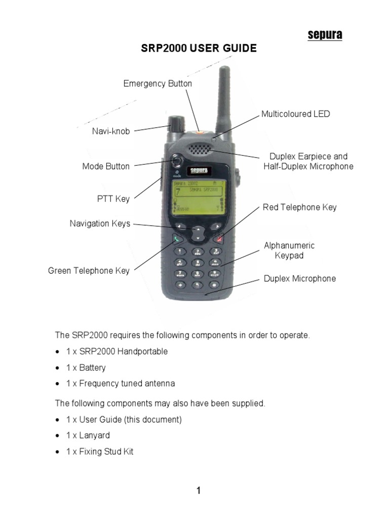 Airwave Guide | PDF | Duplex (Telecommunications) | Battery Charger