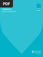 Cambridge Primary Program | PDF | Curriculum | Teaching Method