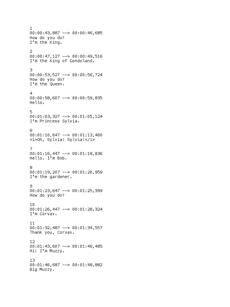 Muzzy in Gondoland 1986 DVDRip | Download Free PDF | Leisure