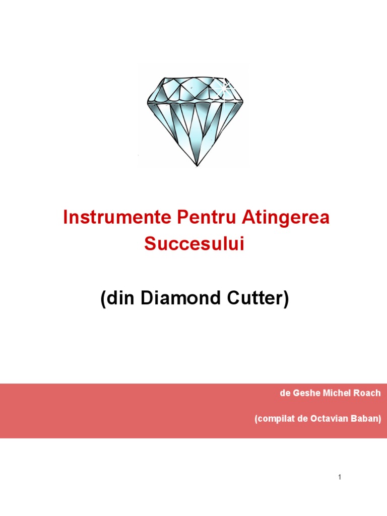 Principii Diamond Cutter | PDF