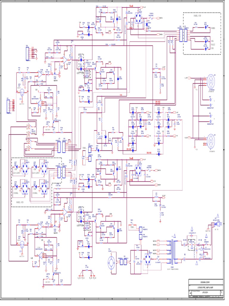 Amplificador Crown Lps800 | PDF | Complement System