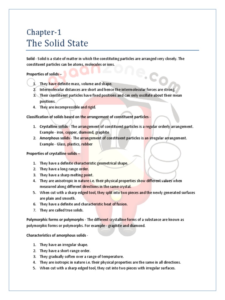 The Solid State | PDF | Semiconductors | Crystal Structure