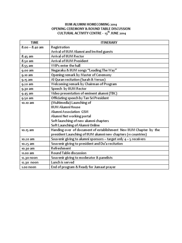Tentative Programme (Opening & Gala Dinner) | PDF