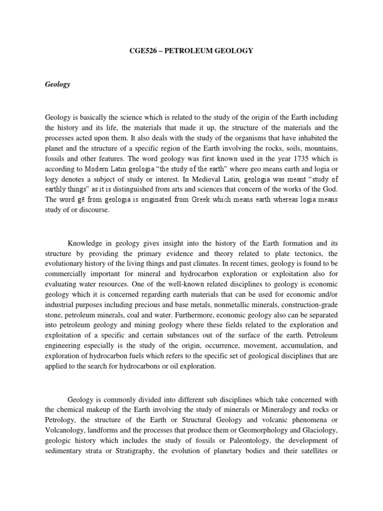 Assignment 1 | Download Free PDF | Geophysics | Physical Geography