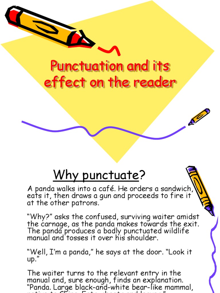 Punctuation's Impact on Reader Perception | PDF | Comma | Bracket