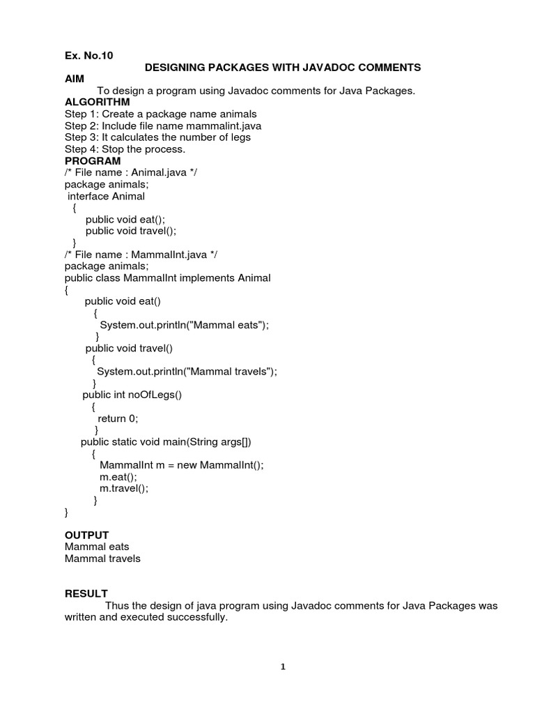 Oops Lab Java Programs | Download Free PDF | C (Programming Language ... Oops Lab Java Programs | Download Free PDF | C (Programming Language ...
