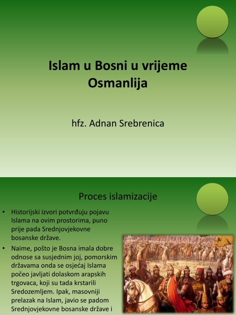 Islam U Bosni U Vrijeme Osmanlija | PDF