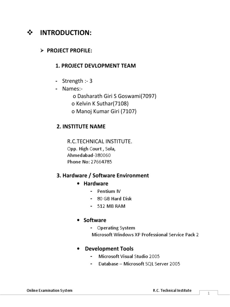 Online Examination System | PDF | Conceptual Model | Data Model