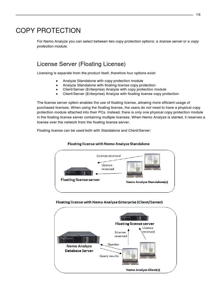 Nemo Analyze Manual 6.40 FL | PDF | Server (Computing) | Port (Computer Networking)