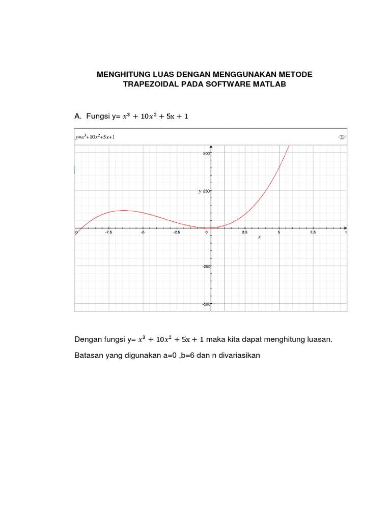 Metode Trapezoidal | PDF