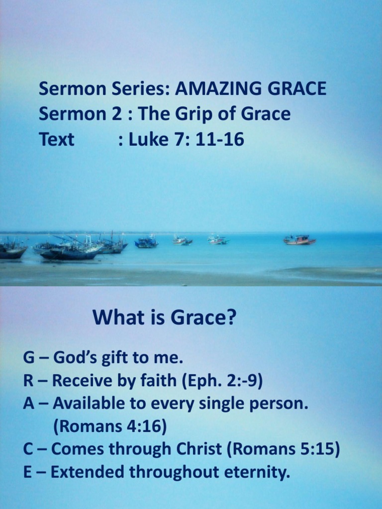 Amazing Grace 2 - The Grip of Grace | PDF | Religion & Spirituality