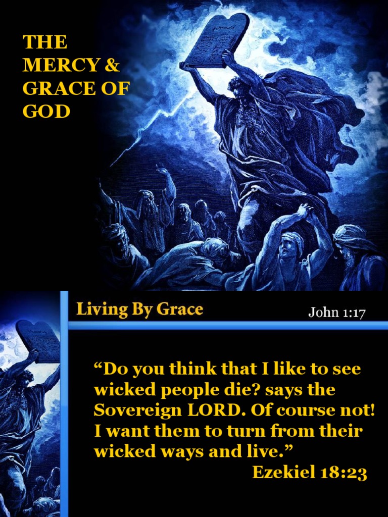 The Mercy Andc Grace of God | PDF | Grace In Christianity | Mercy