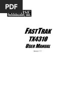 Pro Traq User Manual | PDF | Menu (Computing) | Icon (Computing)