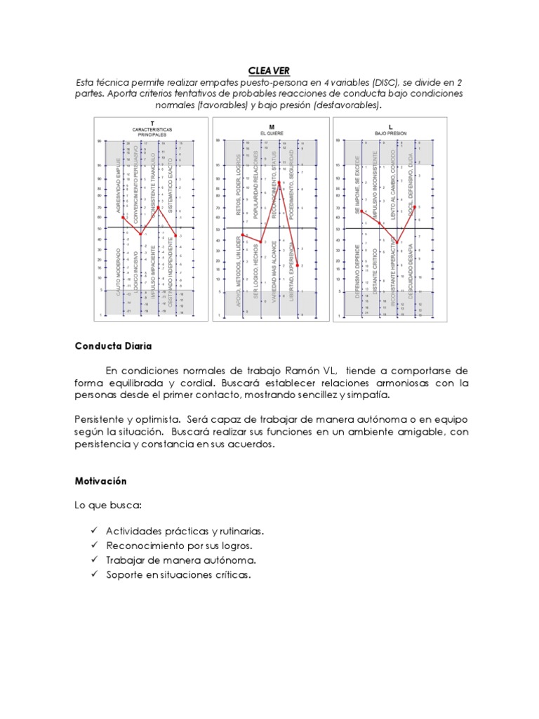 Ejemplo Interpretacion Cleaver