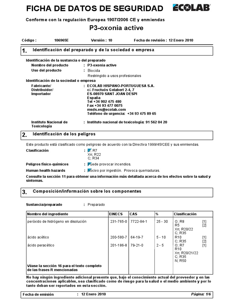 R_017 Peracético. p3-Oxonia Active