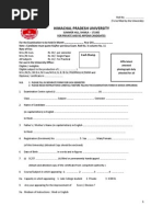 Degree Application Form in Absentia | PDF