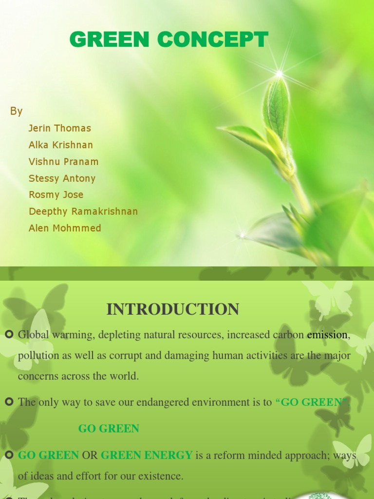 Green Concept | PDF | Sustainable Business | Green Building