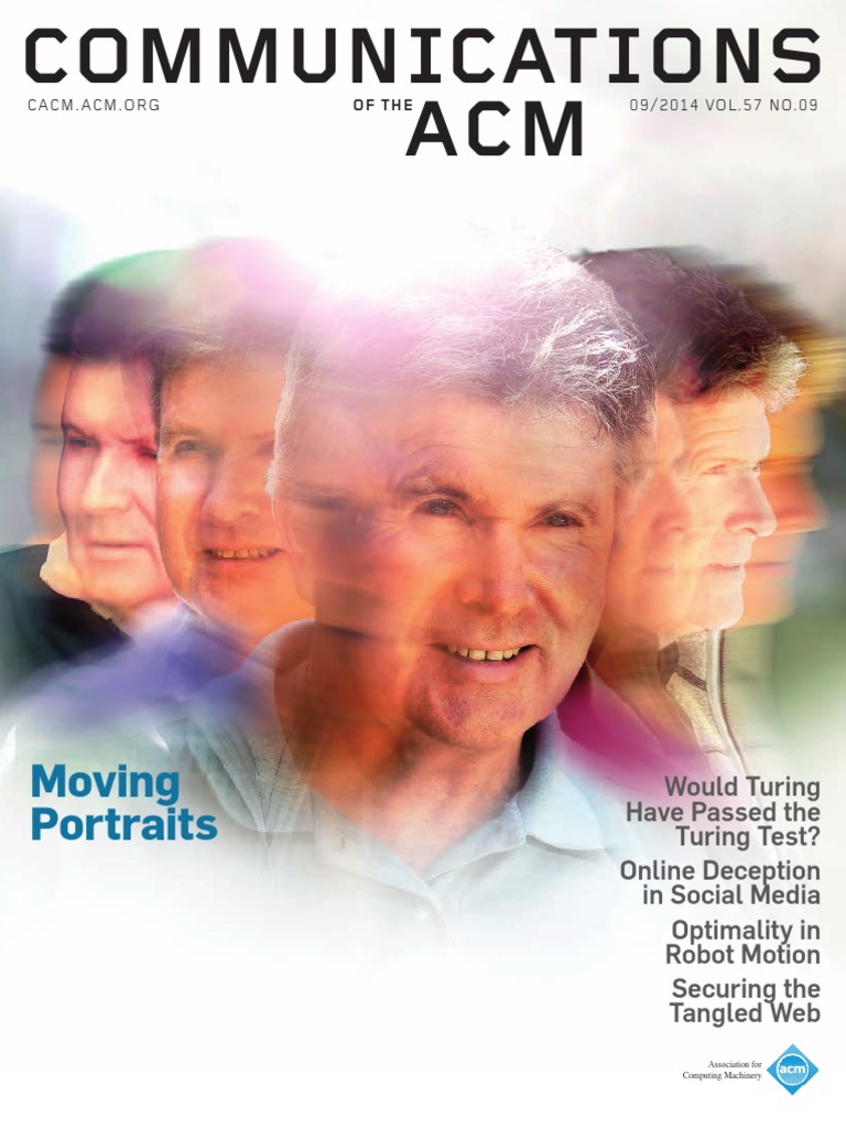 Communications Acm Pdf Association For Computing Machinery Computer Programming