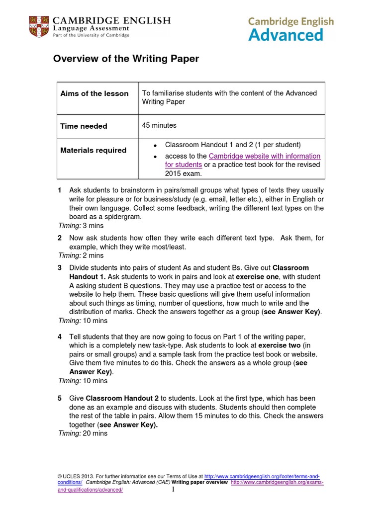 Advanced Writing | PDF | Essays | Cognition