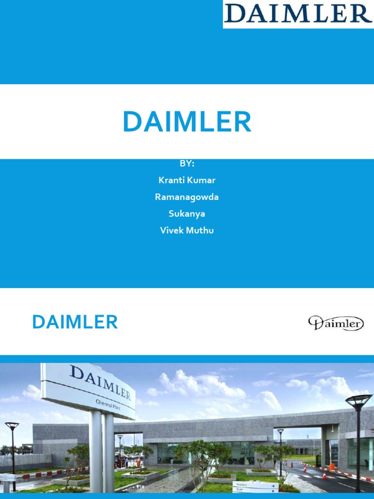Daimler HRM | PDF | Daimler Ag | Performance Appraisal