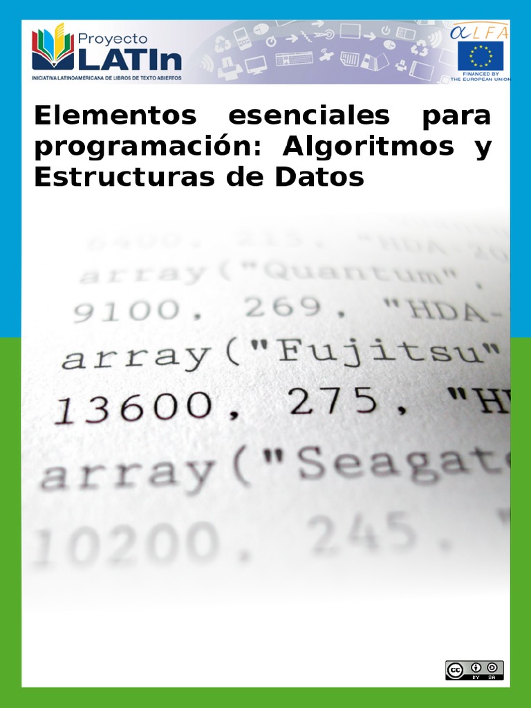 Elementos Esenciales para Programacion CC BY-SA 3.0 PDF | PDF | Algoritmos | Lenguaje de ...