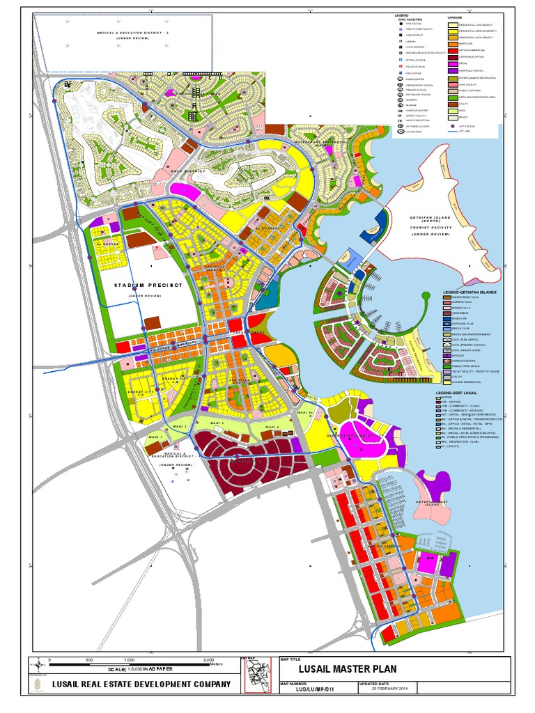 Lusail Master Plan | PDF | Business