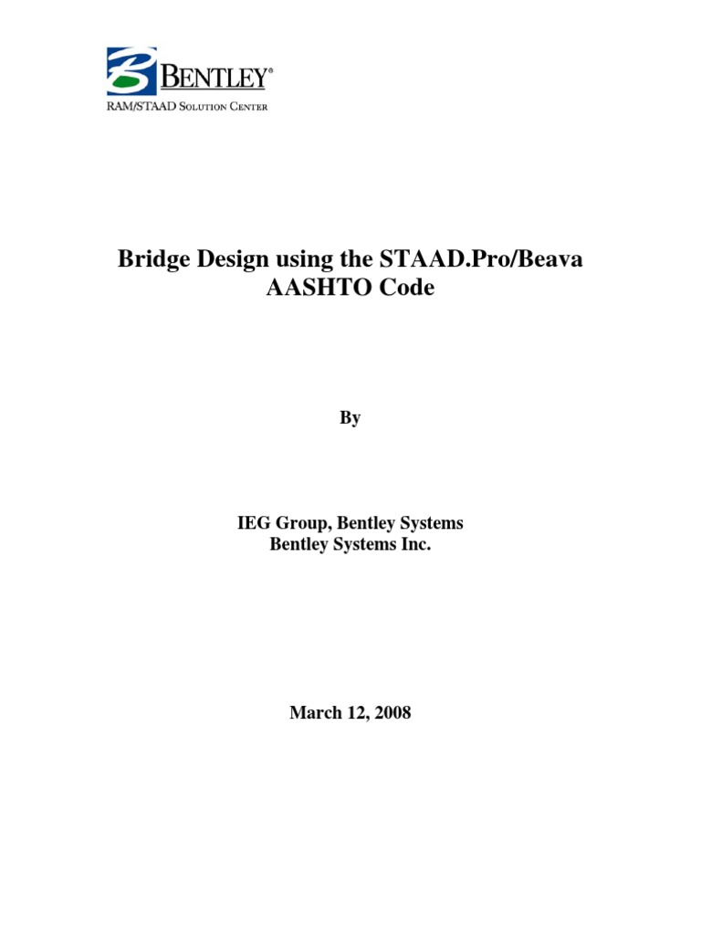 Bridge Design Using STAAD | PDF | Angle | Button (Computing)