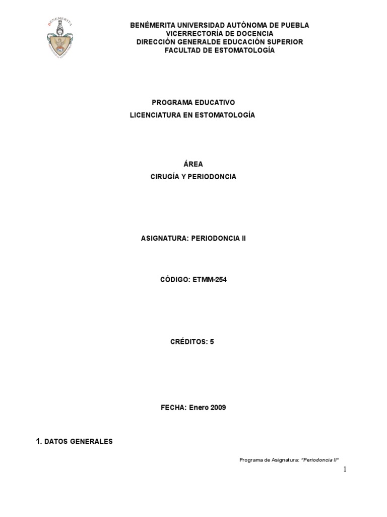 Perio II | PDF | Odontología | Maestros