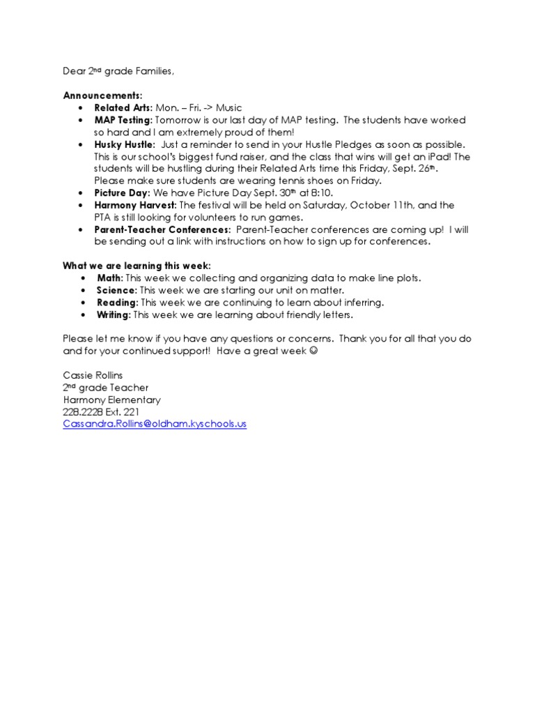 Weekly Update | PDF