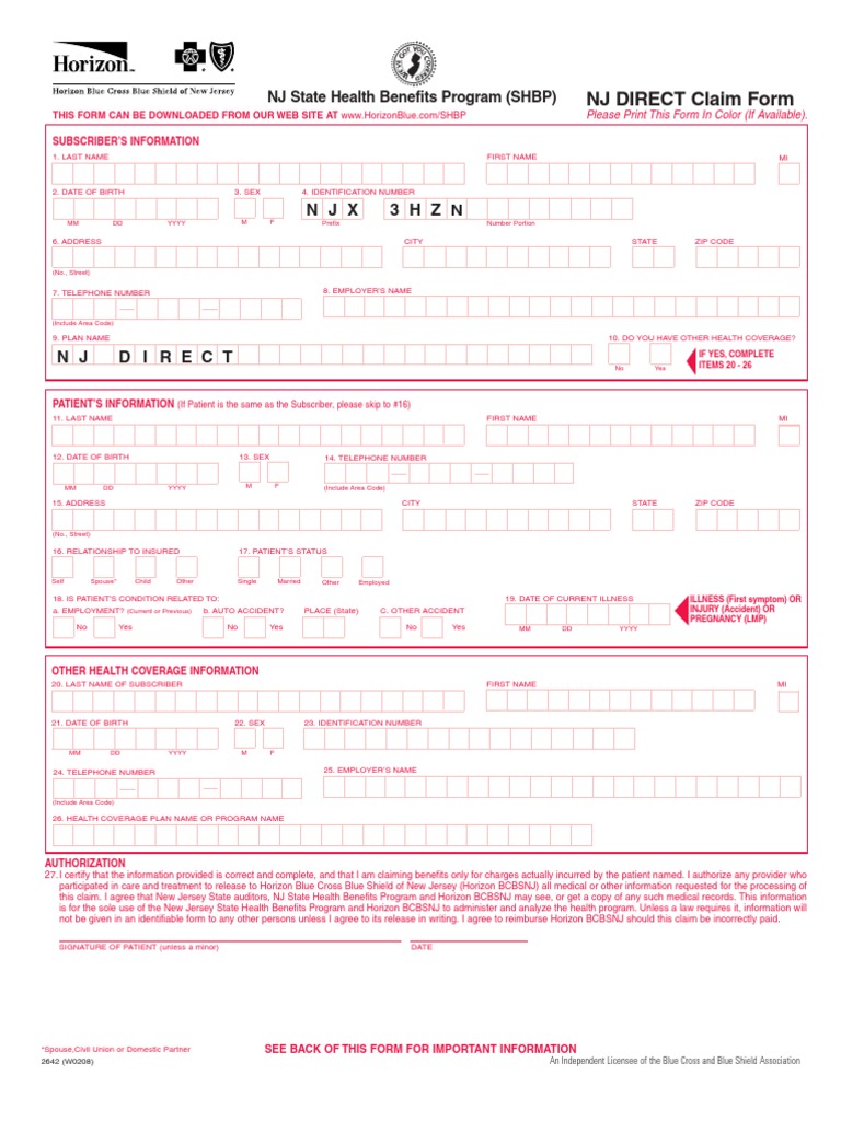 NJ State Health Benefits Program (SHBP) | PDF | Medicare (United States ...