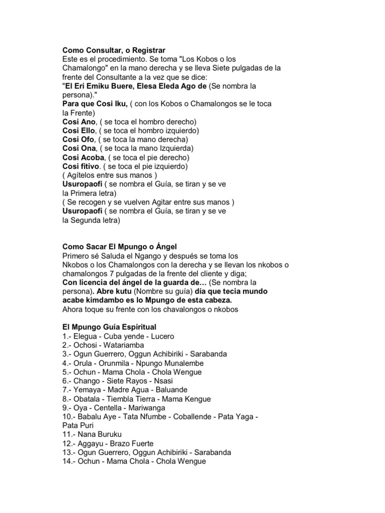 Como Consultar Mpungo | PDF | Sistema digestivo humano | Disfunción eréctil