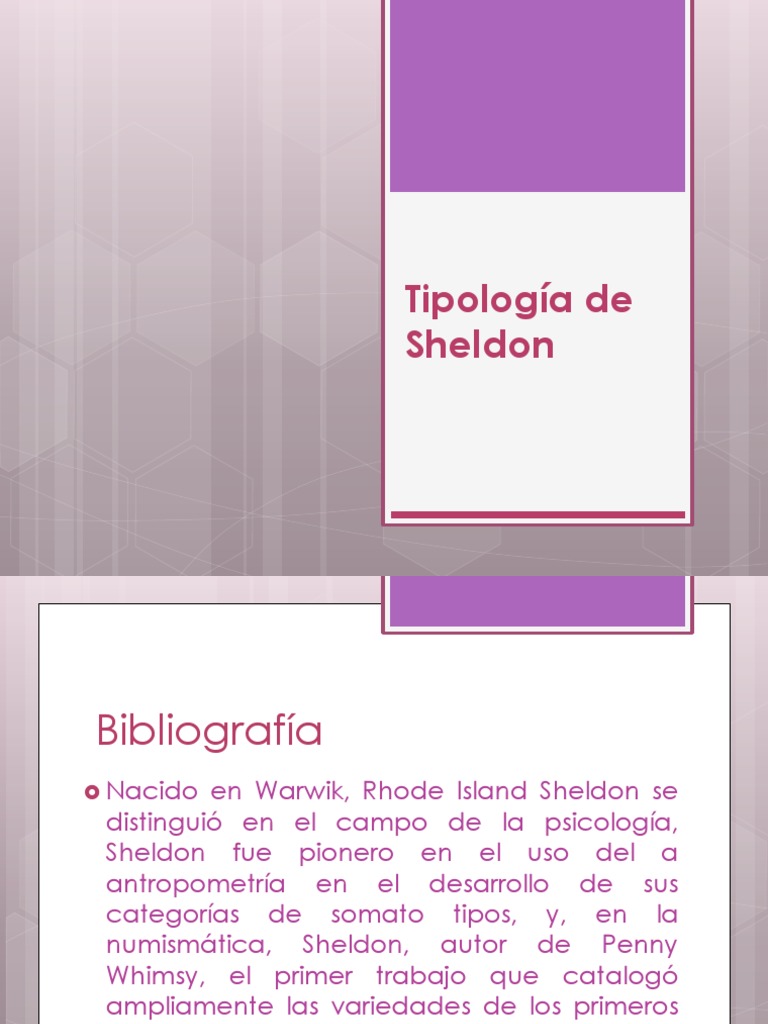 Tipología de Sheldon | PDF