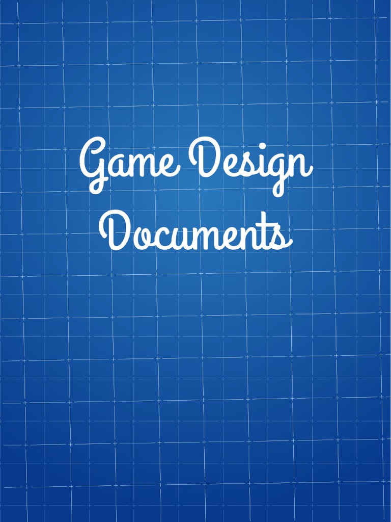 Game Design Documents | PDF | Game Design | Video Games