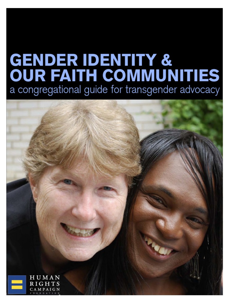 Gender Identity and Our Faith Communities | PDF | Transgender ...