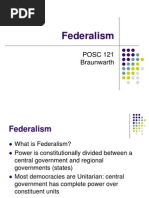 Federalism Worksheet | PDF