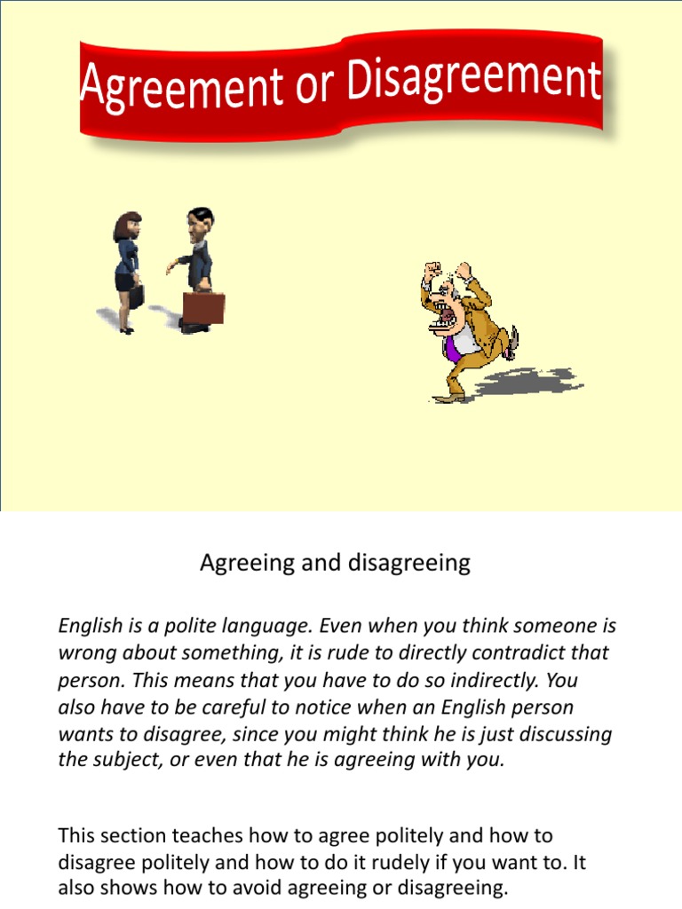 Lesson 7 First Part Positive and Negative Agreements Grammar | PDF ...