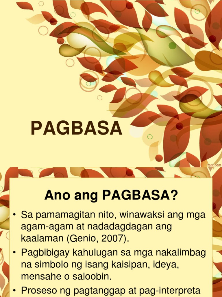 pagbasa