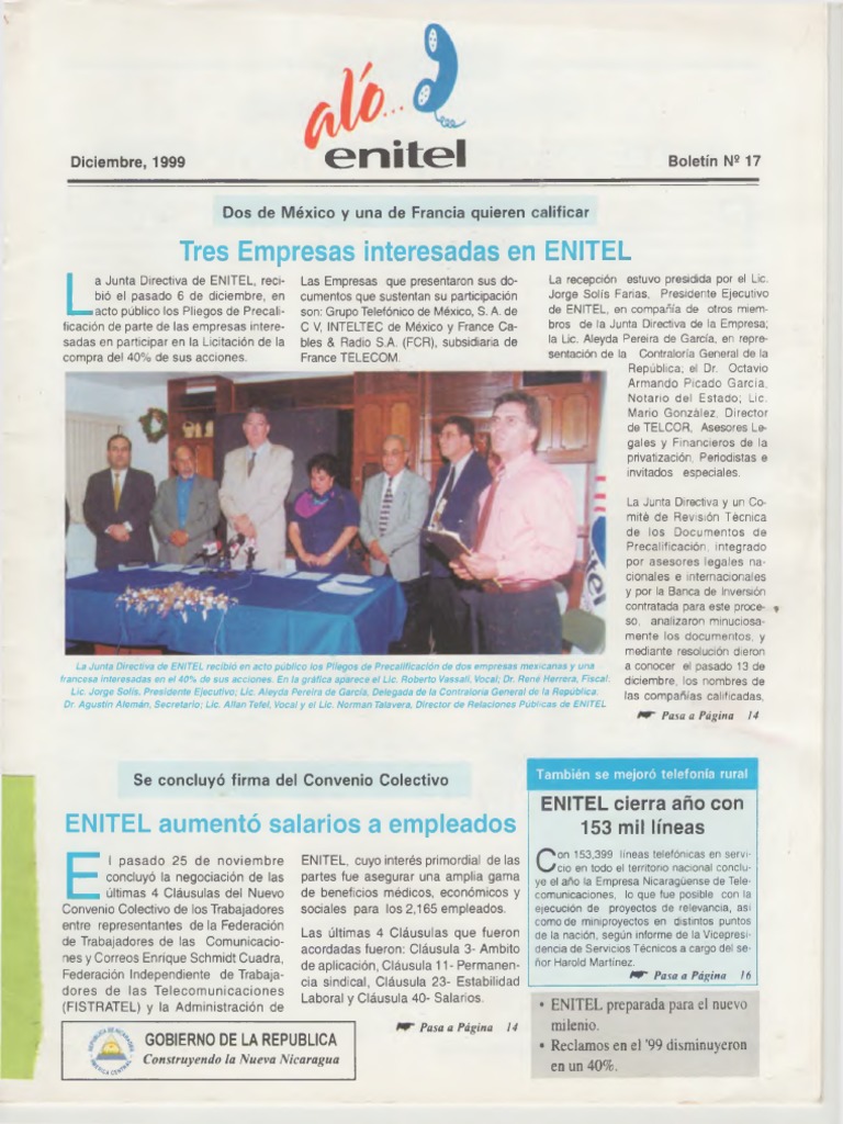 Aló Enitel - 17 | PDF | Telefonía móvil | Software