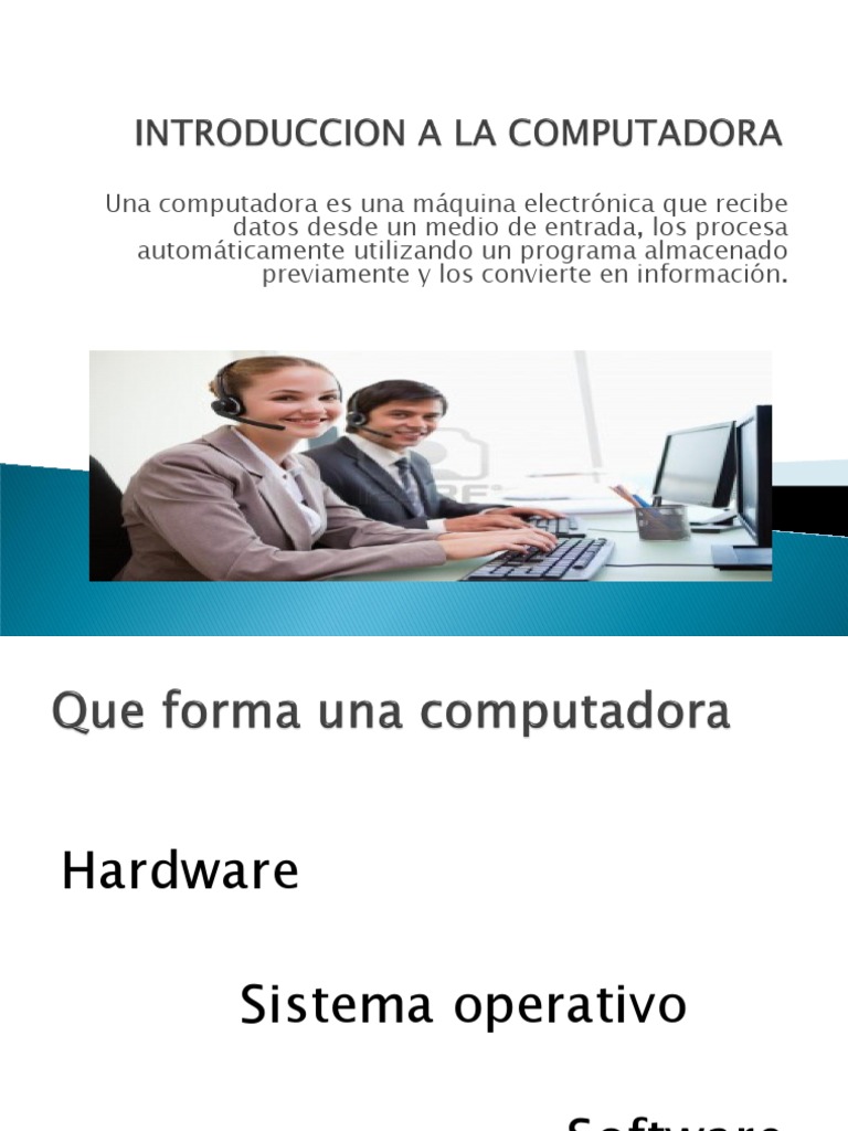 Introduccion A La Computadora | PDF
